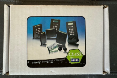 HID-iClass R40 Smart Card Reader, Model 6120BKN0002-New | eBay