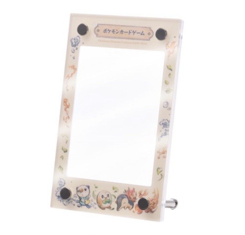 Pokemon TGC Pokemon Center Rowlet, Cyndaquil & Oshawott Card Display ...