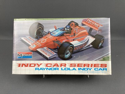 SEALED Monogram Indy Car Series Raynor #10 Lola Judd 1/24 Plastic Model ...