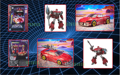 Transformers Legacy Deluxe Class KNOCK-OUT NEW! KNOCK OUT RED ASTON ...