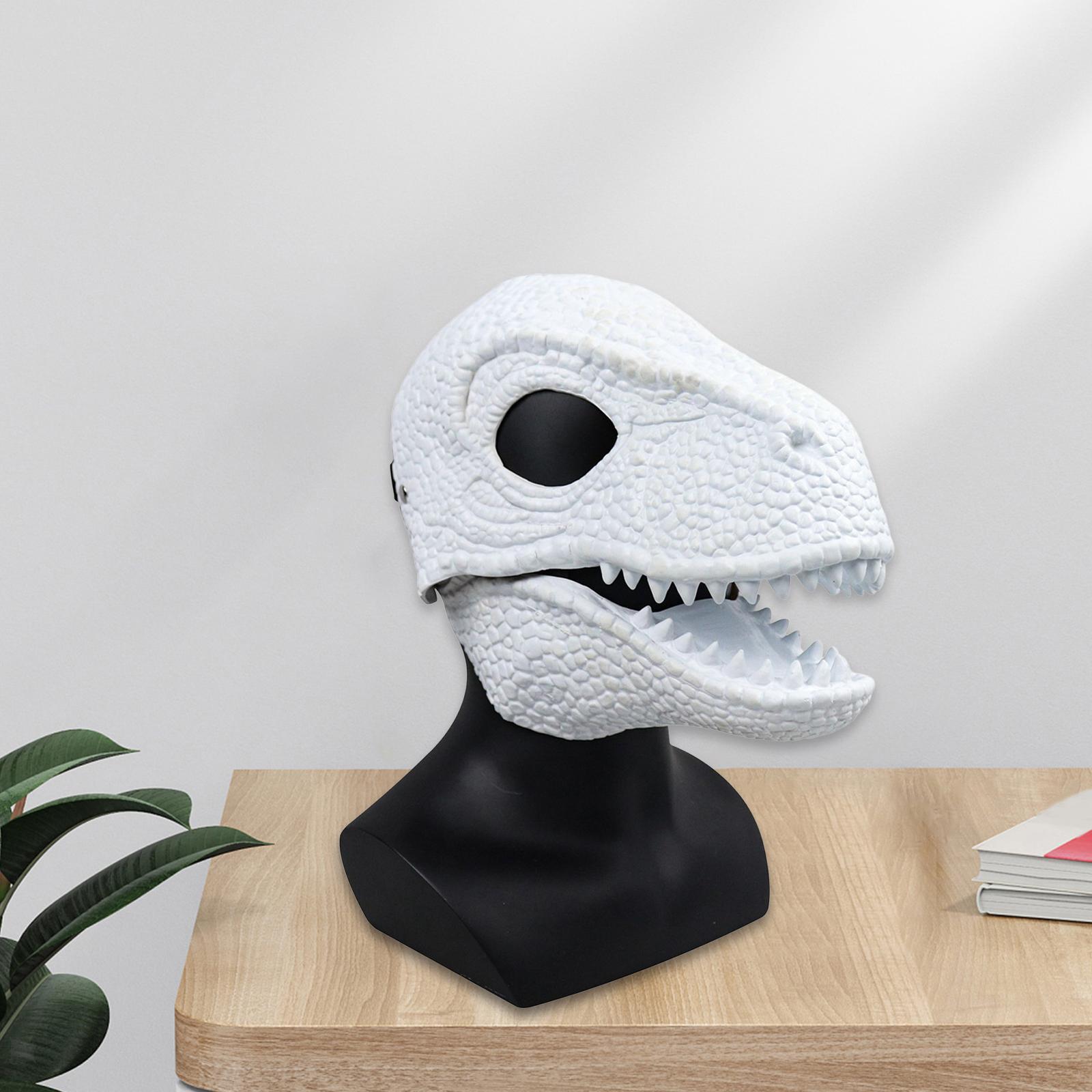 3D Dinosaur Mask Halloween Costume Role Play Fancy Dress Holiday Latex ...