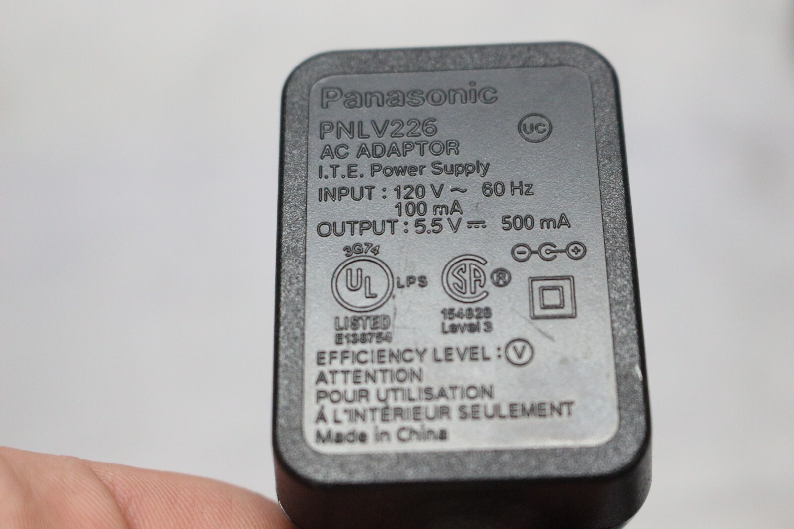 Panasonic 6.0 Plus KX-TG7641 Charging Dock Cradle Power Adapter ...