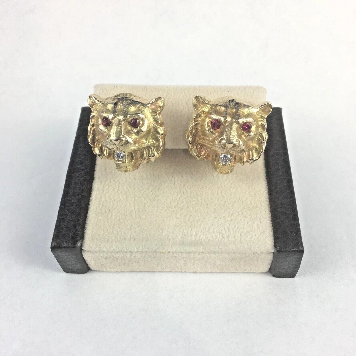Diamond Ruby Cufflinks