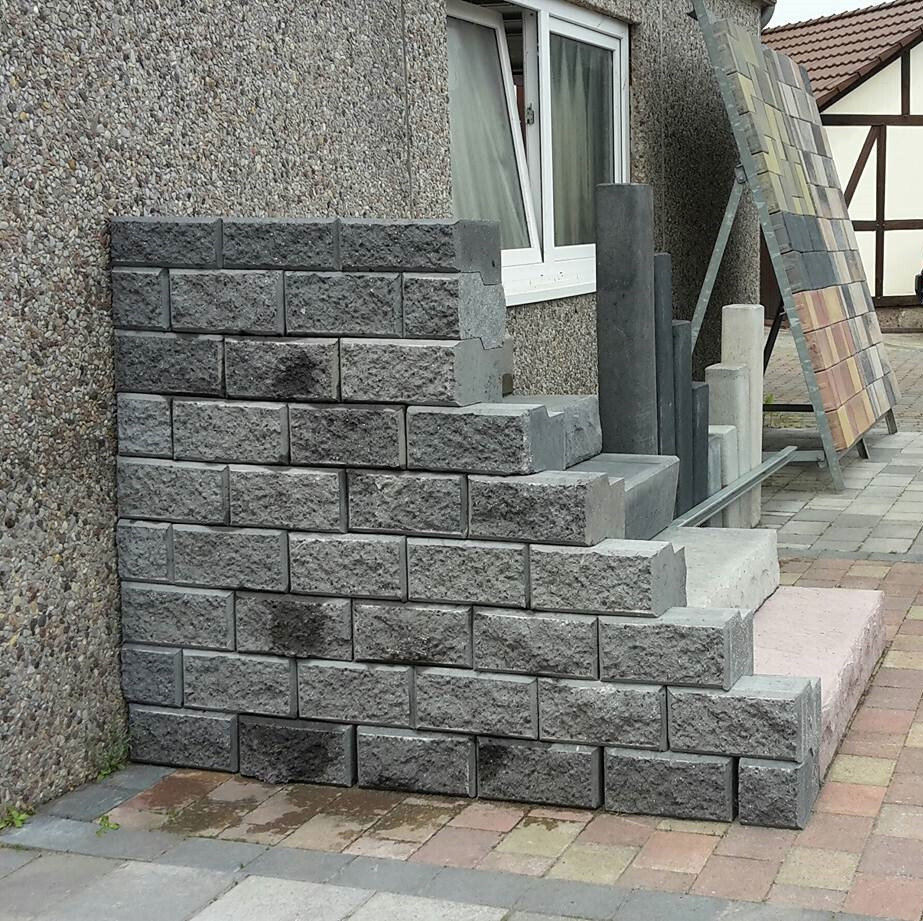TROCKENMAUER Betonstein Mauerstein Flormauer Hangbefestigung | eBay.de