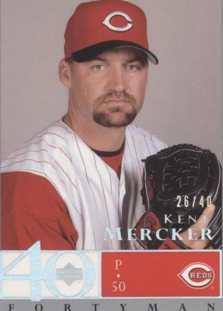 2003 Upper Deck 40 Man - Kent Mercker #725 Rainbow /40 for sale online ...