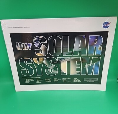 NASA Our Solar System Educational 19 Lithograph Set 11 x 8.5" NEW ...
