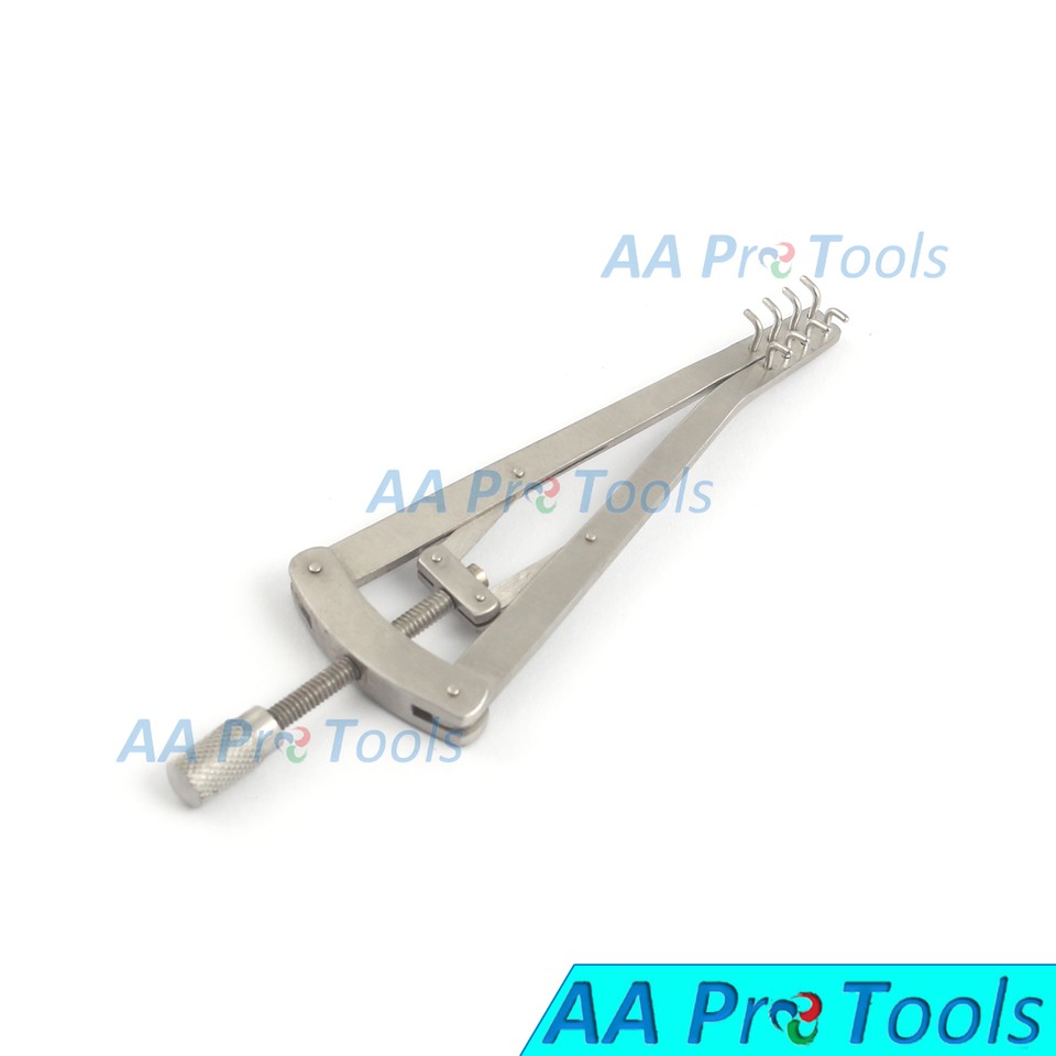 Alm Retractor 7cm Spread 7.5cm 8 Prongs .32cm Surgical Instruments | eBay