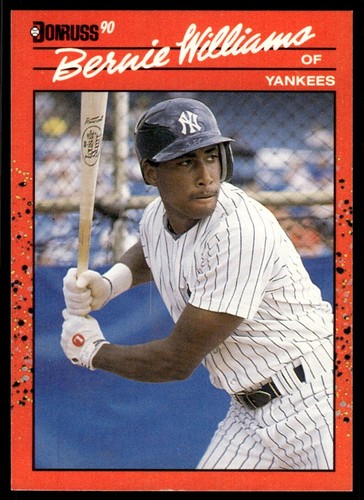1990 Donruss Bernie Williams Rookie New York Yankees #689 | eBay