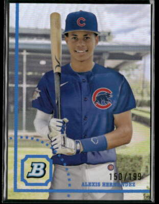 2022 Bowman Heritage #BHPC-82 Alexis Hernandez Chrome Refractor /199 | eBay