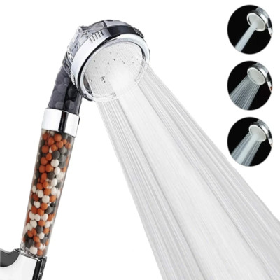 Setting High Pressure Shower Envy Shower Head with Beads Water Saving ...