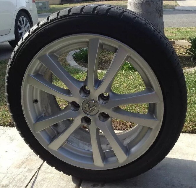 2006-2008 Lexus IS250 IS350 18x8.5 Silver OEM Wheel Rim | 4261153160 ...