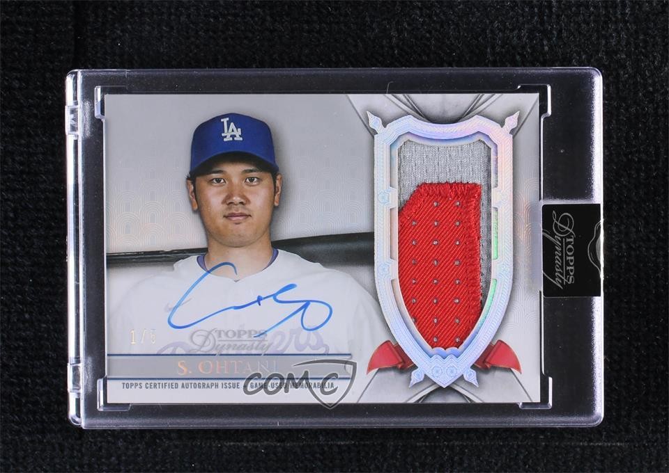 Ohtani's Trading Card Deal Now Exclusive to Topps