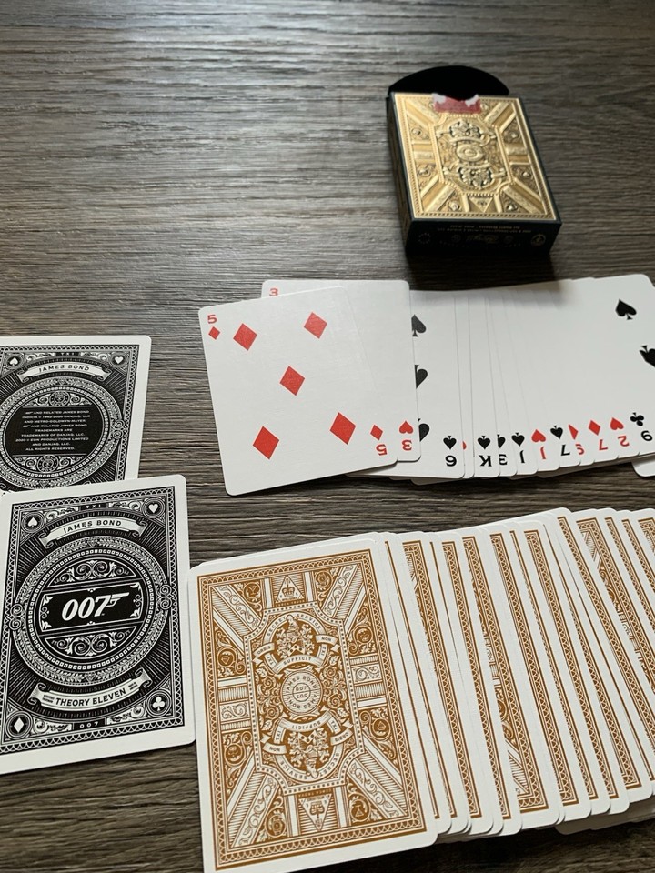 James Bond 007 Premium Playing Cards Deck by theory11 Brand New | eBay