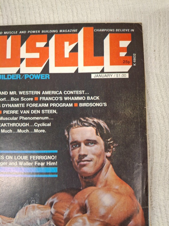 MUSCLE Builder/Power January 1975 Volume 15 Number 5 Arnold ...
