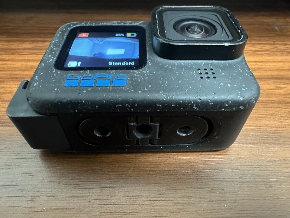 GoPro HERO12 Black Action Camera -Black - LENS HAS IMPERFECTION ...