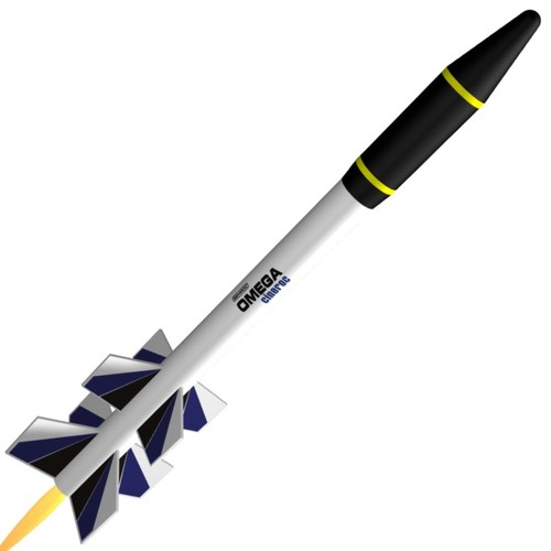 Semroc Flying Model Rocket Kit Omega KV-64 | eBay