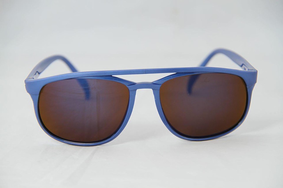 Alain Prost 459 Blue Gitane Sunglasses PX2000 Mineral Brown Lens | eBay