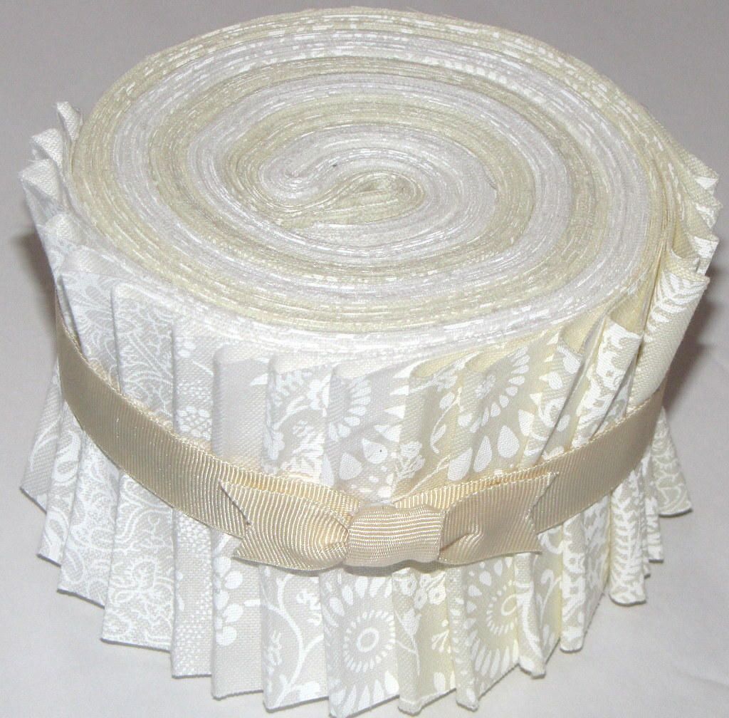 White Cotton Fabric Roll