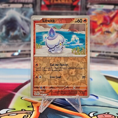 Litwick - 036/167 - Twilight Masquerade - Pokemon TCG - Reverse Holo ...