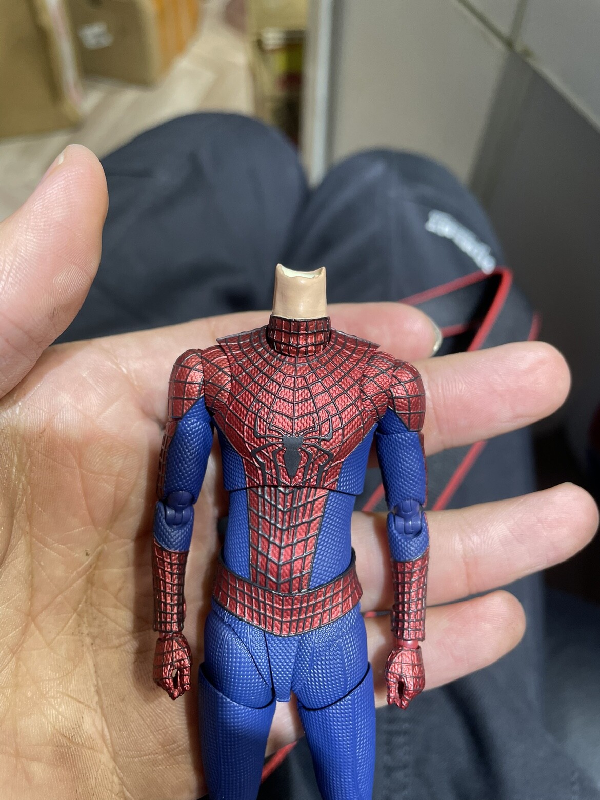 1/12 Amazing Spider-man Neck Adapter Connectors Model Fit SHF Figure No ...