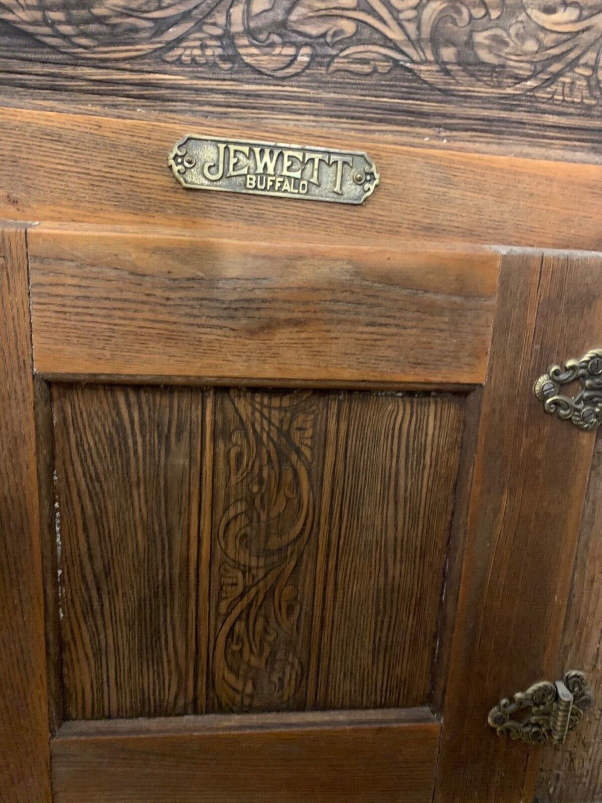 Ornate antique circa 1890s ice chest / ice box / buffet/ side table | eBay