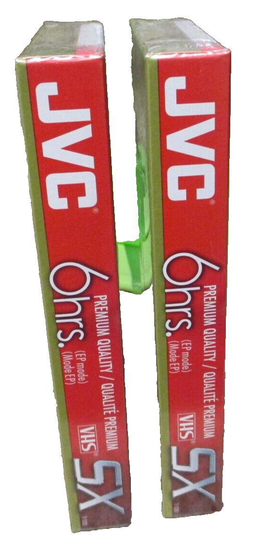 jvc 6 hrs T-120 sx vhs sealed video tapes lot of 2 | eBay