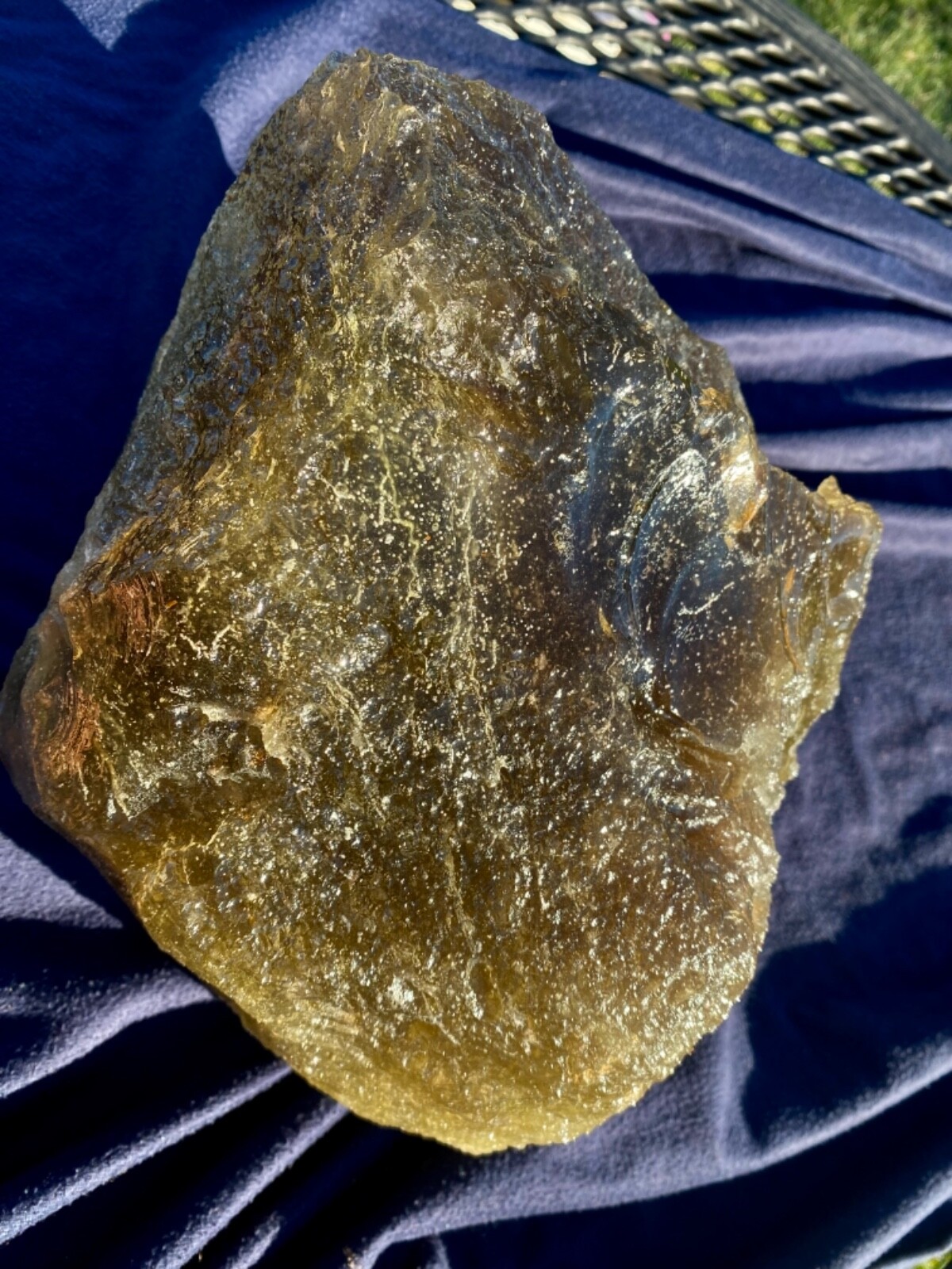 Libyan Desert Glass Meteorite Tektite impact specimen( 18 Kg ...
