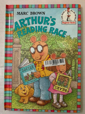 Arthur's Reading Race by Marc Brown Hardcover Dr. Seuss Beginner Books ...