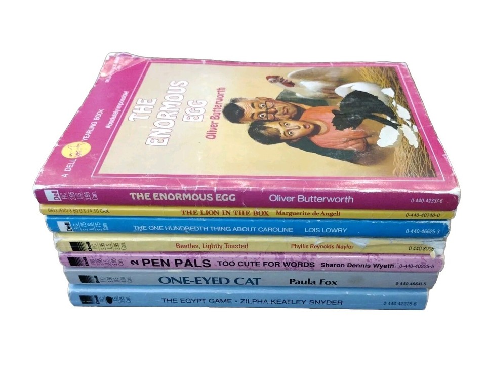 Vintage 80s/90s Dell Yearling Books Children's Paperbacks Lot Of 7 | eBay