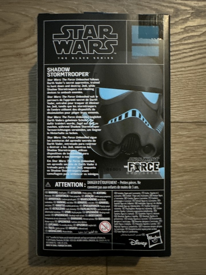Hasbro Star Wars Black Series The Force Unleashed Shadow Stormtrooper ...