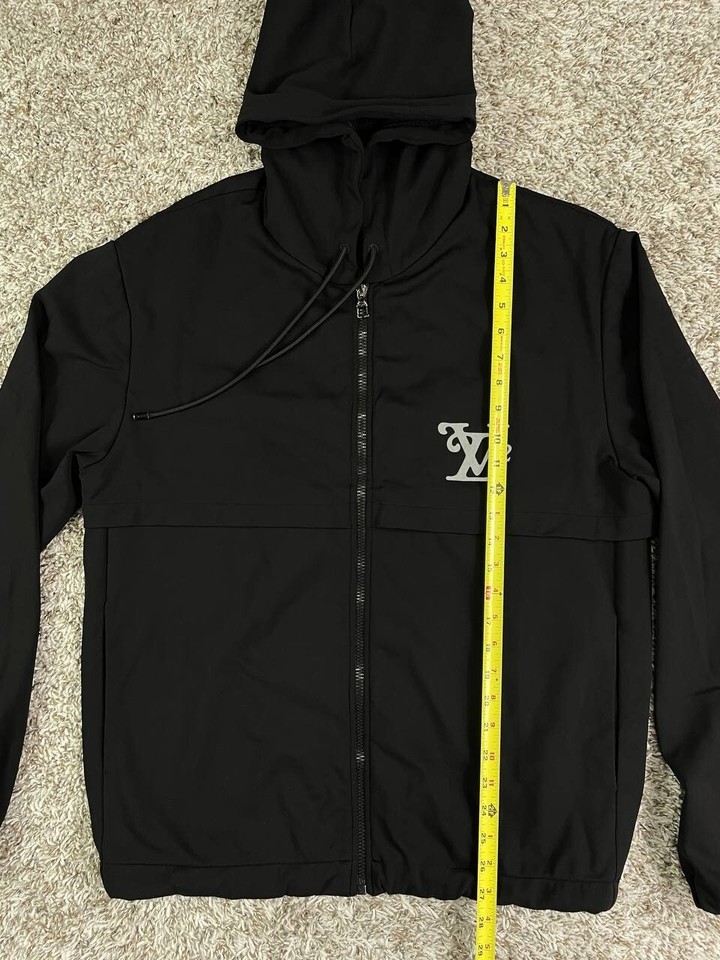 Louis Vuitton x Nigo Squared LV Zipped Hood Blouson Jacket Size XL | eBay