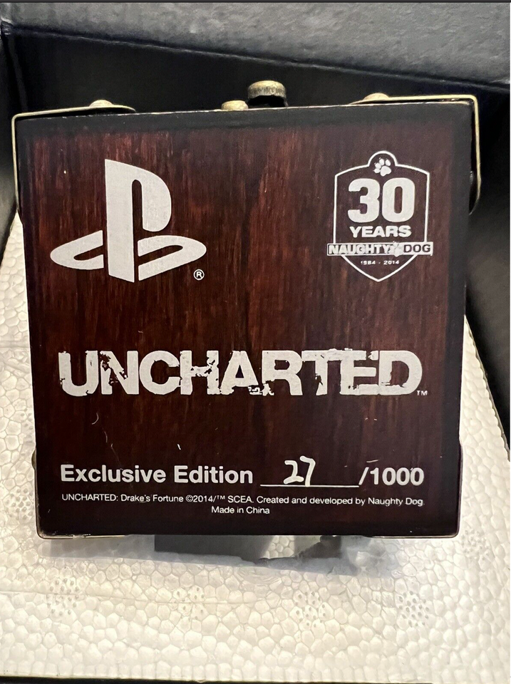 RARE Uncharted Limited Edition Nathan Drakes Ring Necklace w/ Original ...