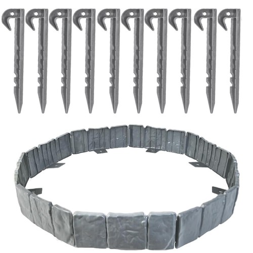 Piquets de bordure protection botanique mat??riau l??ger pour s??paration pelous | eBay