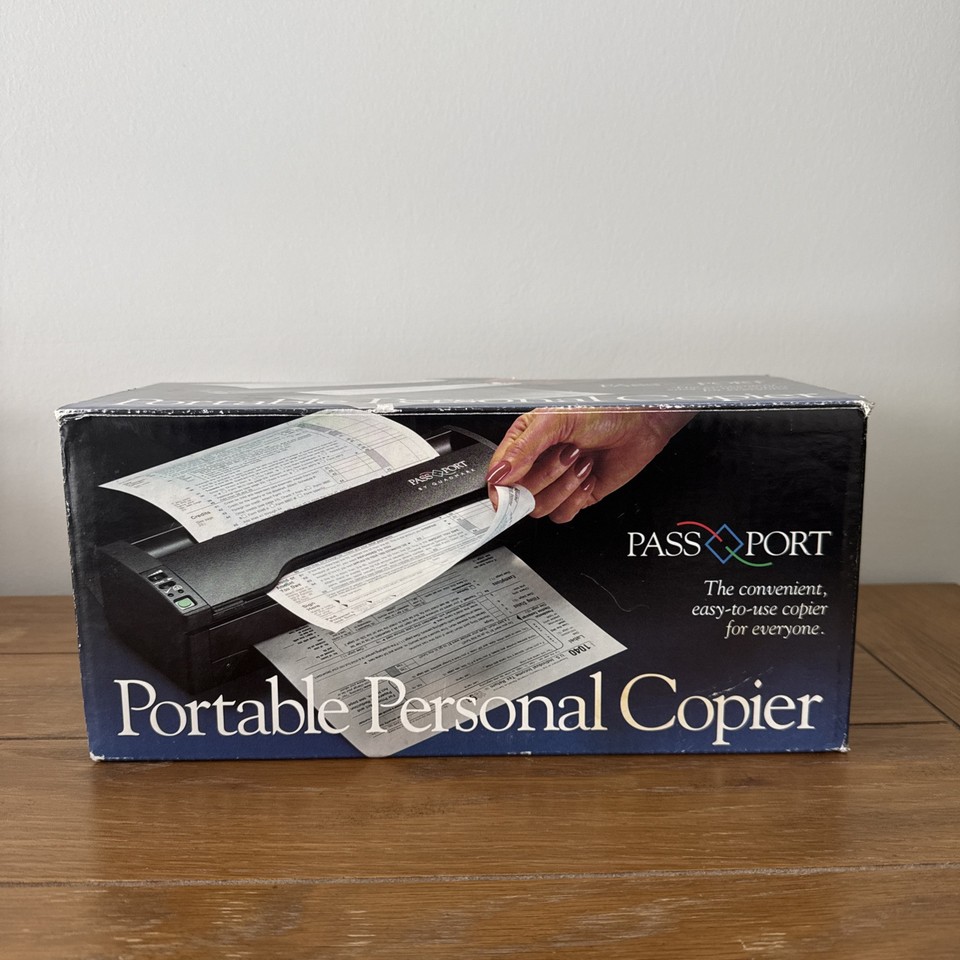 Vintage Passport by Quadmark Portable Personal Copier 1994 | eBay