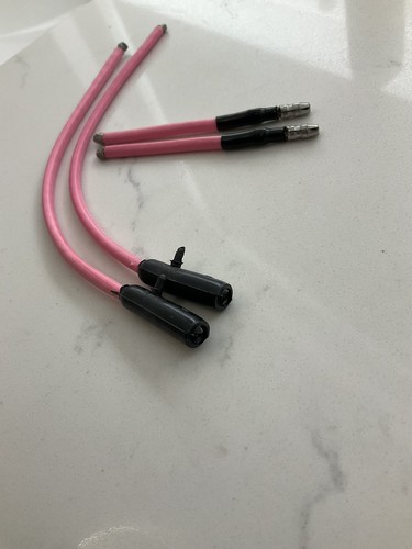 Vintage TEKIN ELECTRONICS Pink Wire & Plugs RARE! RC10 Trinity Novak RC ...