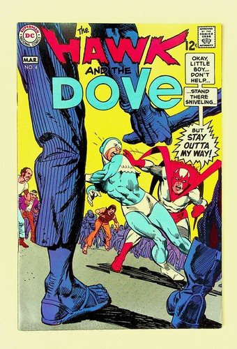 Hawk and Dove #4 (Feb-Mar 1969, DC) - Near Mint | eBay