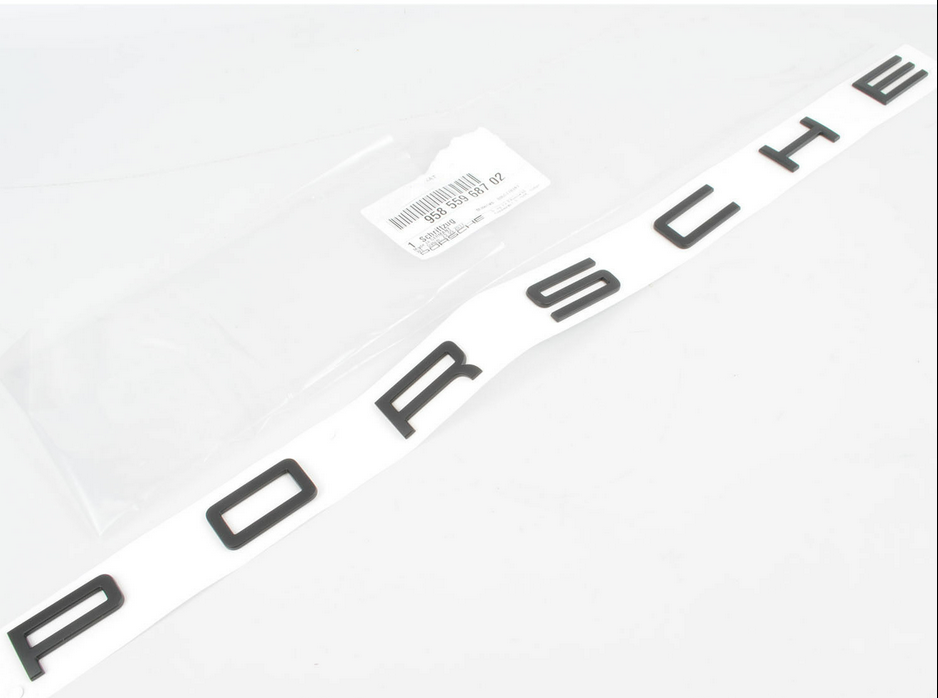 Genuine Porsche Cayenne OEM Trunk Lid Emblem Badge 95855968702 Flat ...