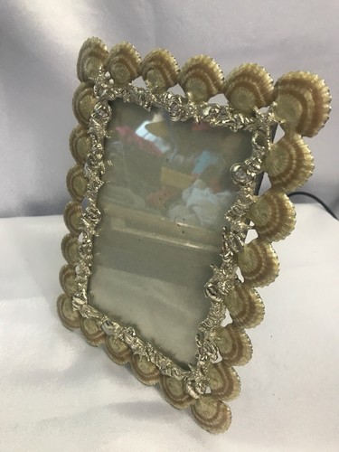 picture frame With Shells & Acrylic 4x6 Photos | eBay