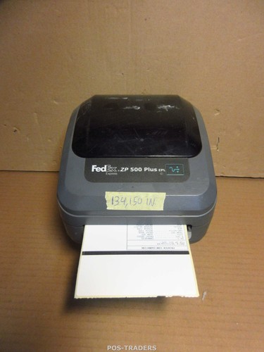 Zebra ZP500 PLUS EPL Fedex USB Direct Thermal Label Barcode Printer ...