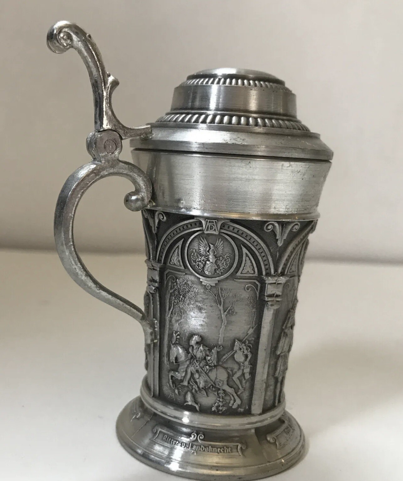 Artina ZINN 95 pewter mini stein 3.5 in vintage made in Germany | eBay