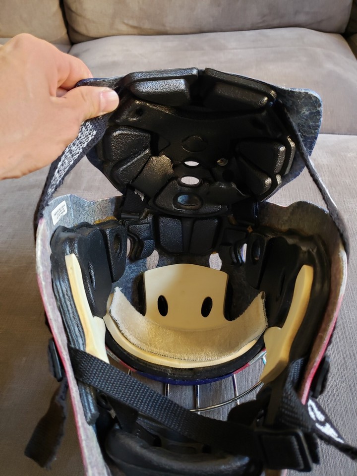 RARE! Itech Team USA Hockey Goalie Mask Profile 2000 Junior - Hat Size ...