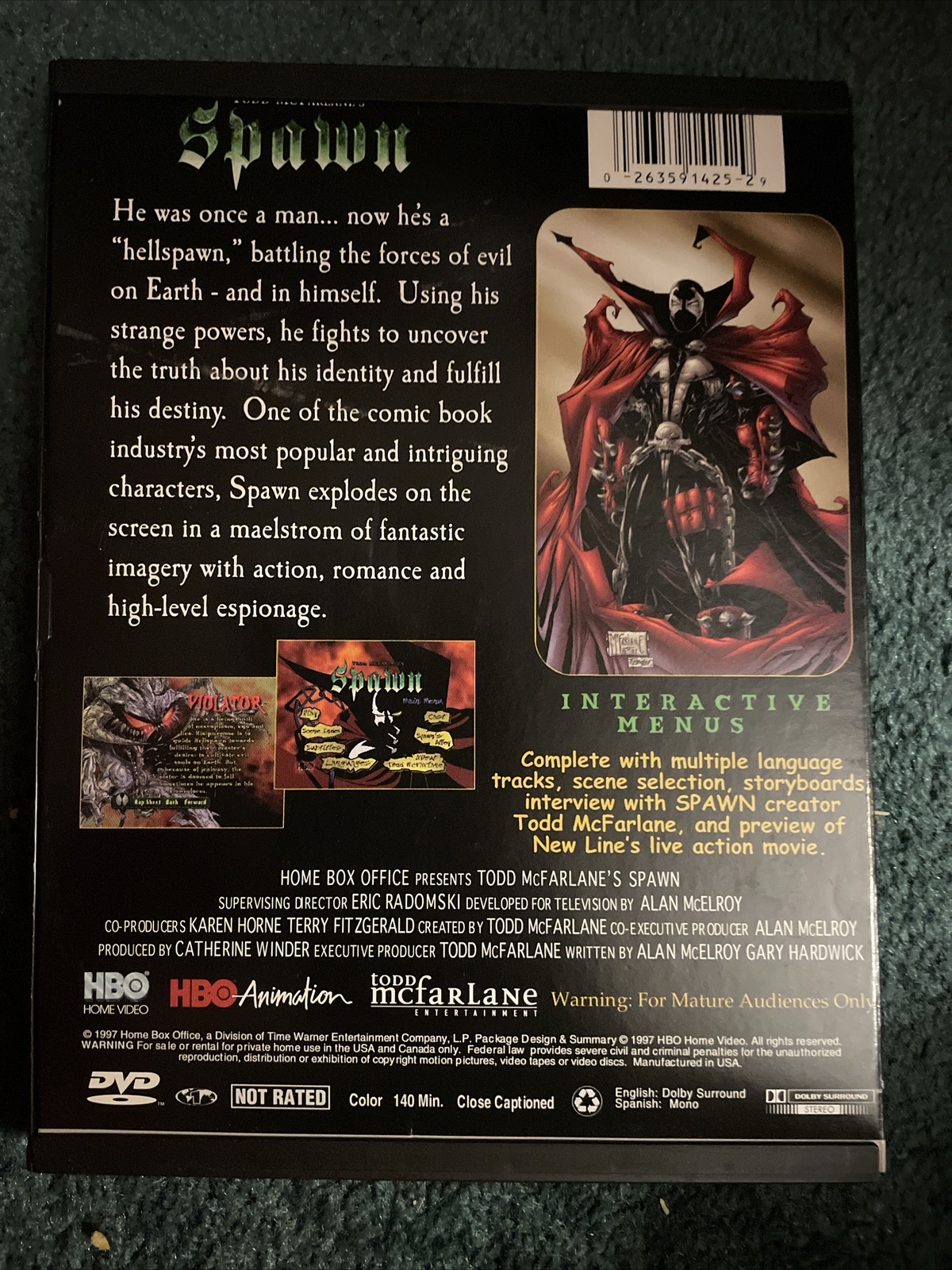 Spawn (Special Edition) [DVD] 26359142529 | eBay