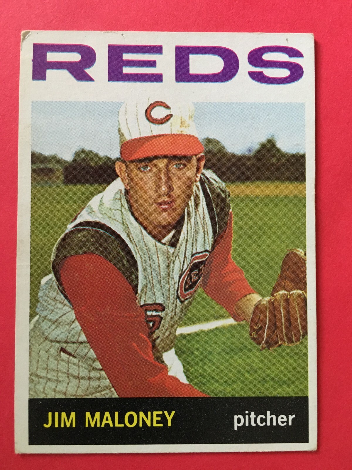 1964 Topps Baseball Card Jim Maloney #420 | eBay