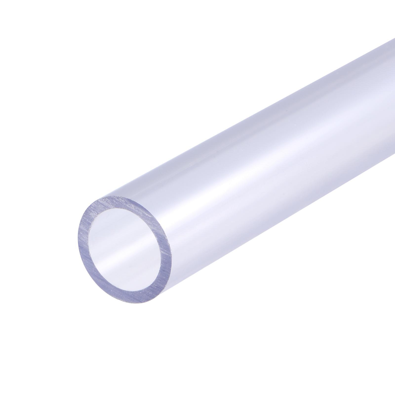 Clear PVC Pipe 15mm ID x 20mm OD 0.5m Rigid Water Pipe | eBay UK