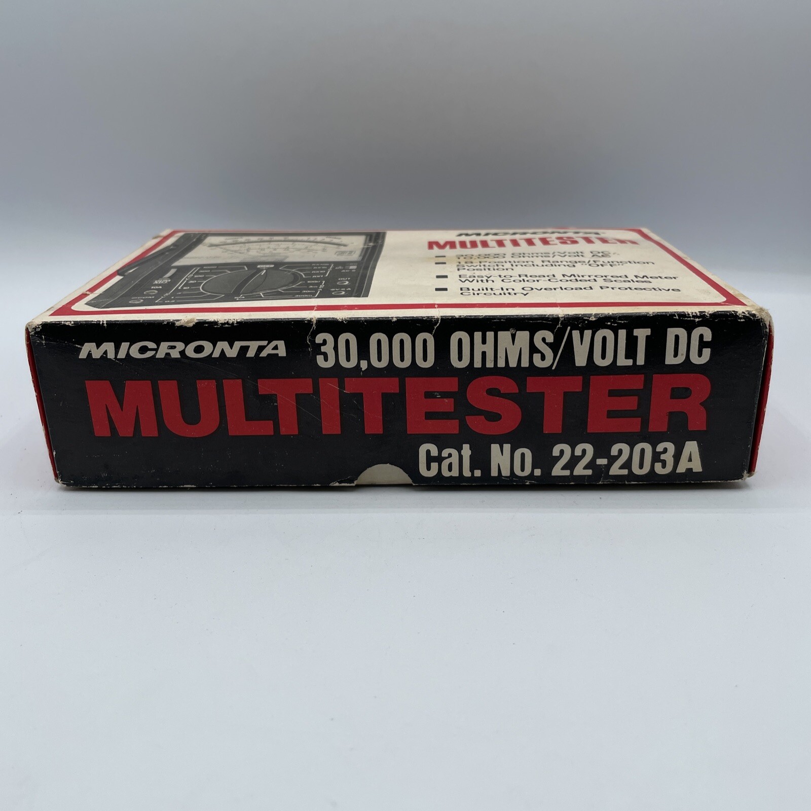 Micronta Multitester Multimeter Cat No 22-203a 27 Ranges for sale ...