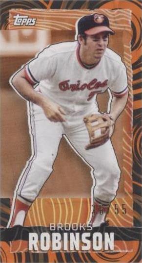 2023 Topps Rip - Mini Brooks Robinson #MRIP-BR Orange Black Ripples /55 ...