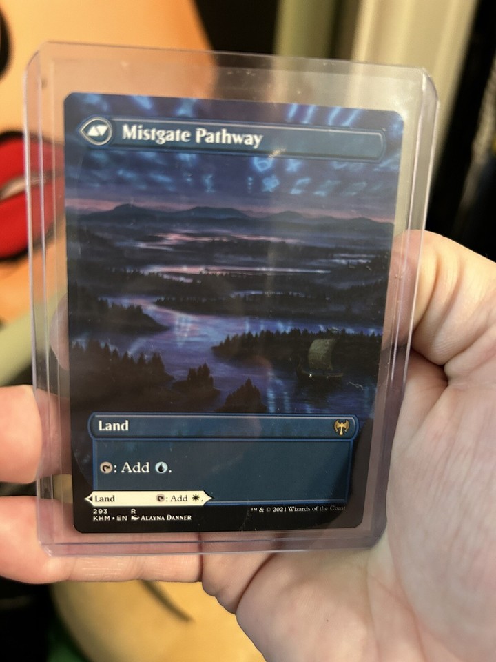Hengegate Pathway // Mistgate Pathway (293) Borderless Kaldheim KHM MTG ...