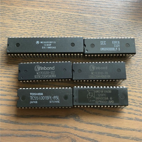 MOT 68008 CPU Kit MC68008P plus SRAM EEPROM Flash Memory | eBay