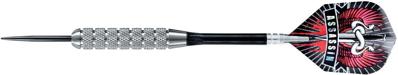 Harrows Assassin Darts Set 18g - 40g grams Tungsten Knurled Ringed ...