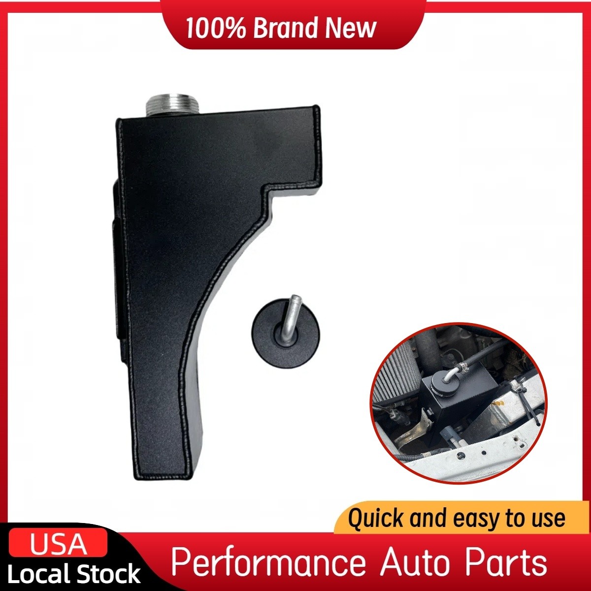 For 96-2000 Honda Civic Aluminum Radiator Coolant Overflow Bottle Tank ...